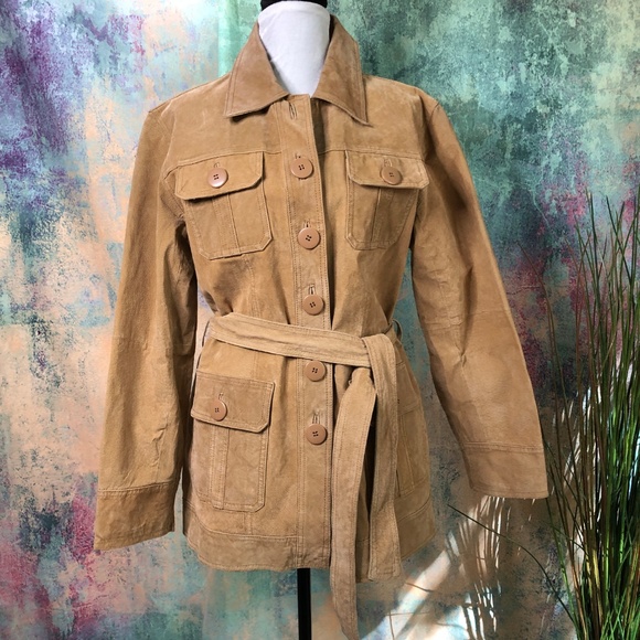 Jennyfer J | Jackets & Coats | Jennyfer J Classic Leather Long Jacket ...